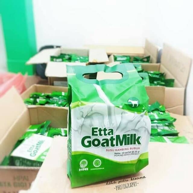 Jual Etta Goat Milk EGM HNI HPAI Susu Kambing Etawa Original 250gram ... Jual Etta Goat Milk EGM HNI HPAI Susu Kambing Etawa Original 250gram ...