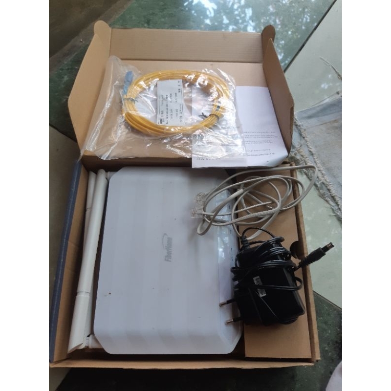 Jual router fiberhome hg6243c fullset no dus | Shopee Indonesia