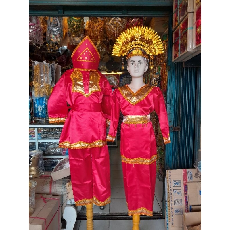 Jual Baju Karnaval Adat Minang Lengkap | Shopee Indonesia