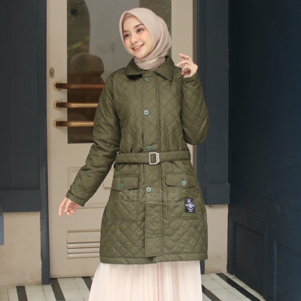 Jual Jacket Jaket Parasut Parasit Wanita Cewek Perempuan Muslimah Syari ...