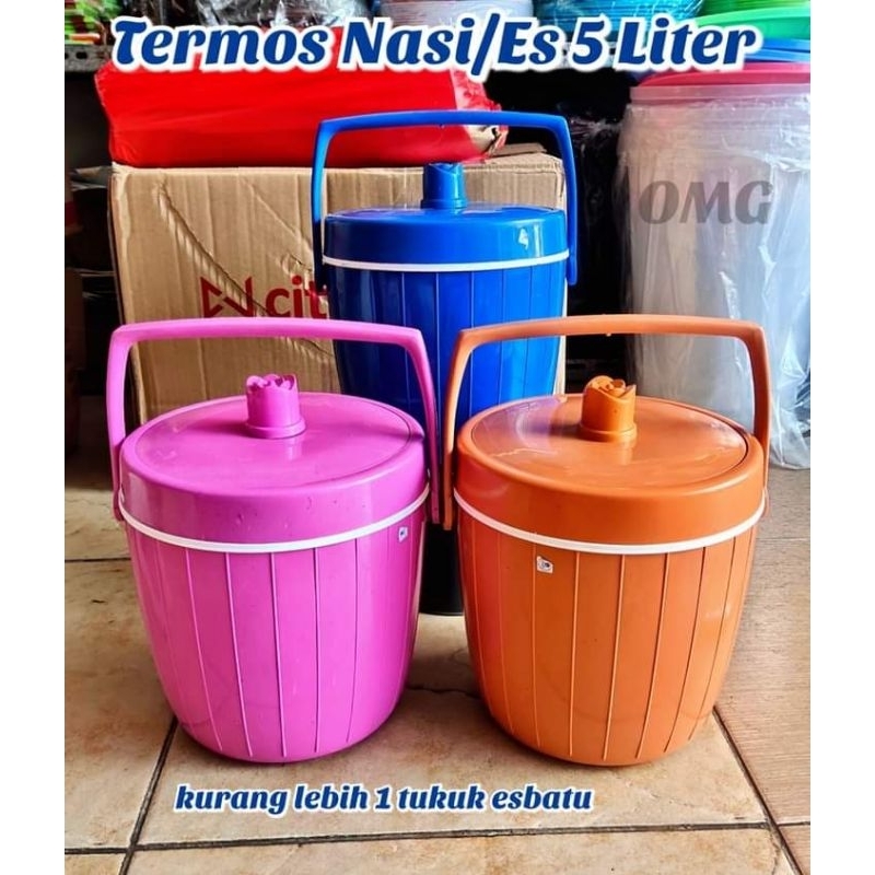Jual Termos Nasi Ukuran 5 Liter / Termos Es Ukuran 5 Liter | Shopee ...