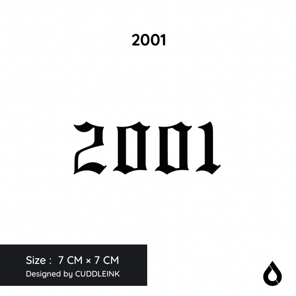 Jual "2001" CUDDLEINK Matte Ink Tattoo | Shopee Indonesia