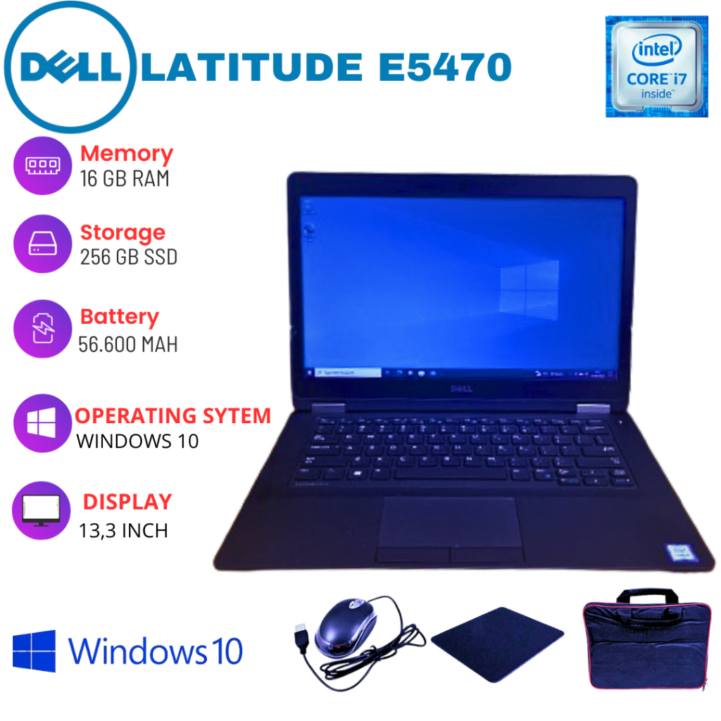 Jual LAPTOP DELL LATITUDE E5250/E5270/E5430/E5440/E5450/E5470 SECOND ...