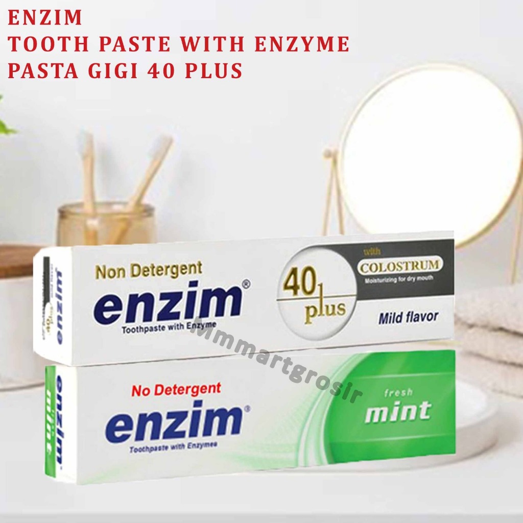 Jual Enzim / Tooth Paste With Enzyme / Pasta Gigi Non Detergent / 124gr ...