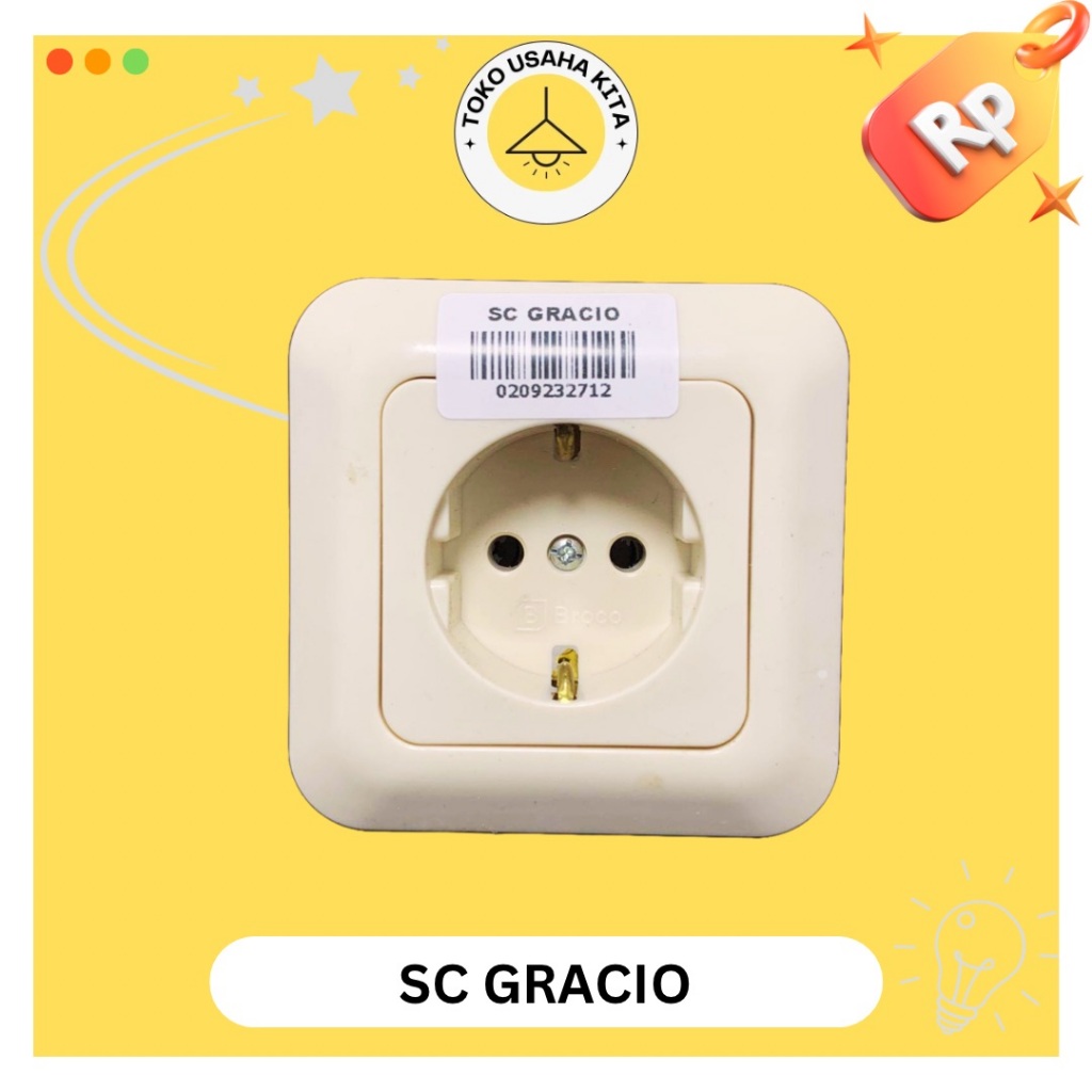 Jual STOP KONTAK GRACIO ( SC GRACIO ) | Shopee Indonesia