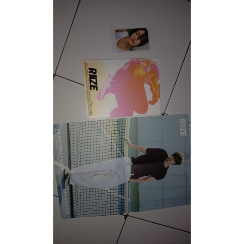 Jual ALBUM RIIZE FULLSET UNSEALED RISE VER BOOKED | Shopee Indonesia