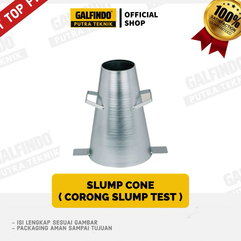 Jual GALFINDO CORONG SLUMP CONE TEST / ALAT TEKNIK SIPIL | Shopee Indonesia