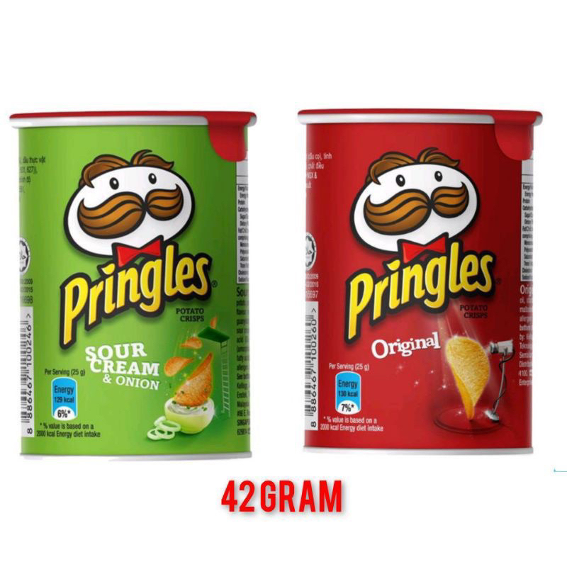 Jual Pringles Mini Original dan Sour Cream Onion 42g | Shopee Indonesia