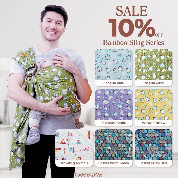Jual DISKON Cuddleme Ultimo Dan Gendongan Ring sling Cuddle me | Shopee ...