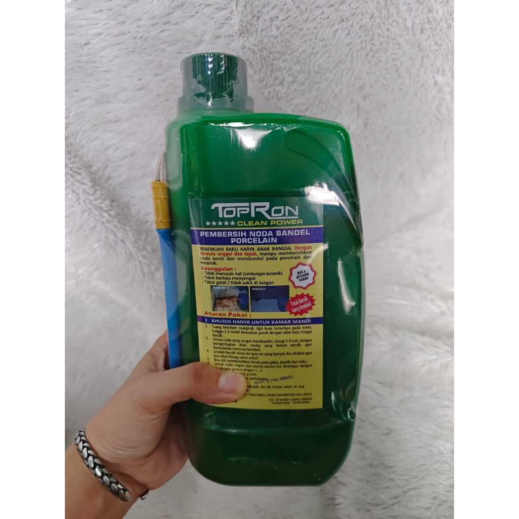 Jual TOPRON CLEAN POWER 1 Liter Pembersih Keramik, Noda Bandel dan ...