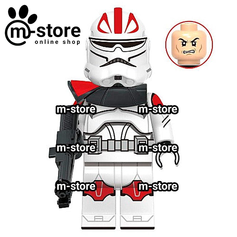 Jual brick star wars clone wars captain fordo alpha-77 arc-77 mini toy ...
