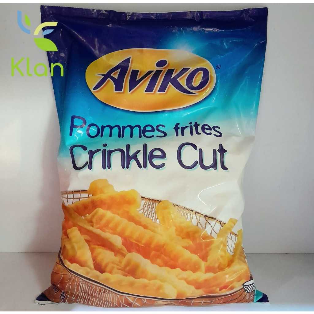 Jual AVIKO CRINKLE CUT 1KG/ KENTANG GORENG/ FRENCH FRIES KENTANG BEKU ...