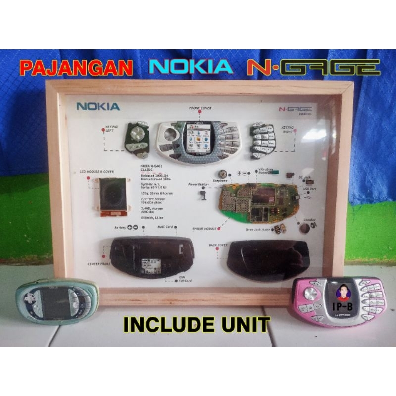 Jual PAJANGAN DINDING BINGKAI HP + UNIT - HANDPHONE NOKIA ARTWORK ...