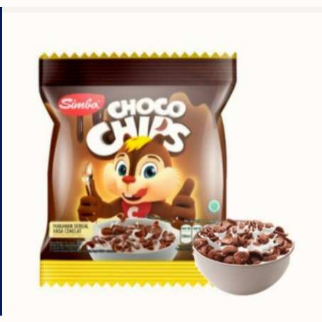 Jual Simba Chocochips 12gr Harga per 1 Bungkus / Seral Coklat Rencengan ...