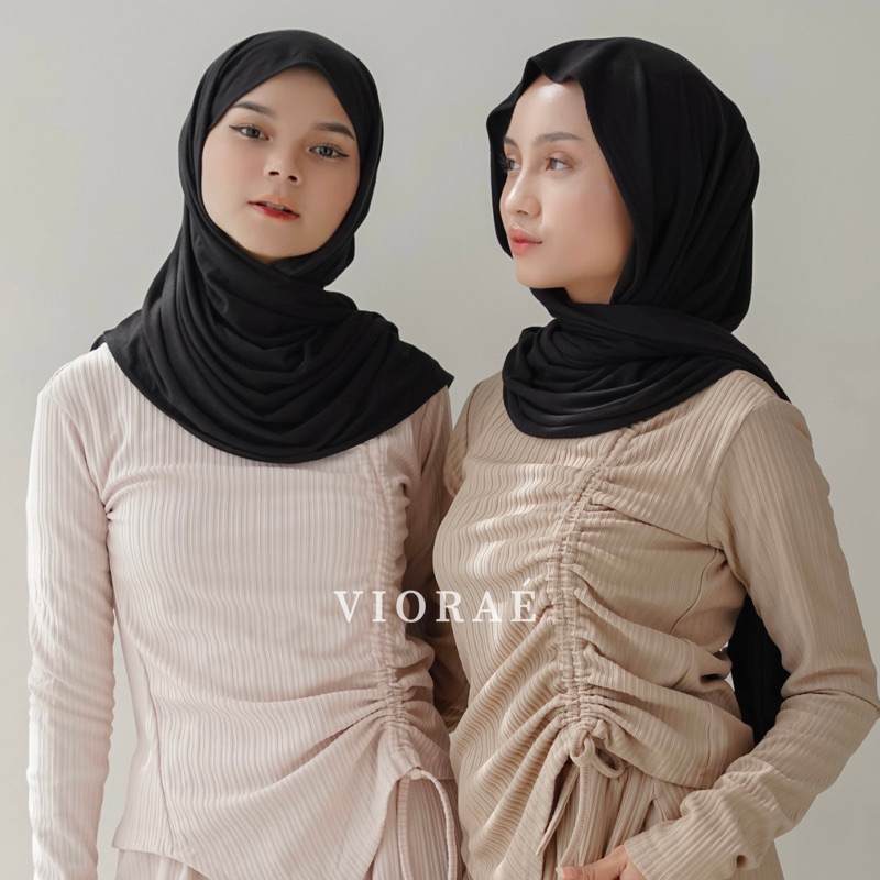Jual Viorae - Minseo One Set ( hitam, moca, coklat, cream ) | Shopee ...
