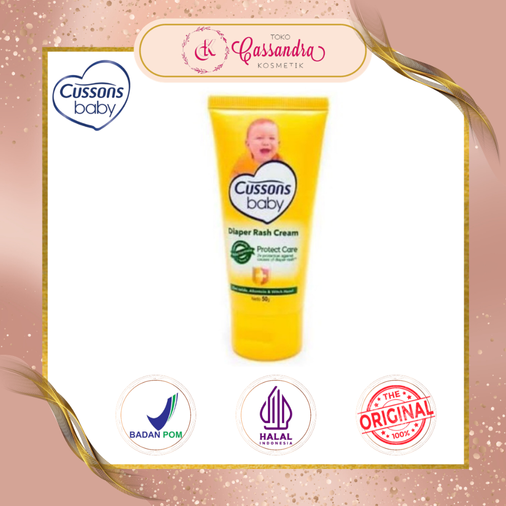 Jual CUSSONS BABY DIAPER RASH CREAM 50g | Shopee Indonesia