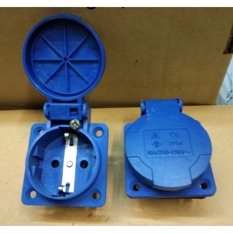 Jual Stop Kontak Waterproof Socket AC Outdoor Panel Box Outlet Genset ...