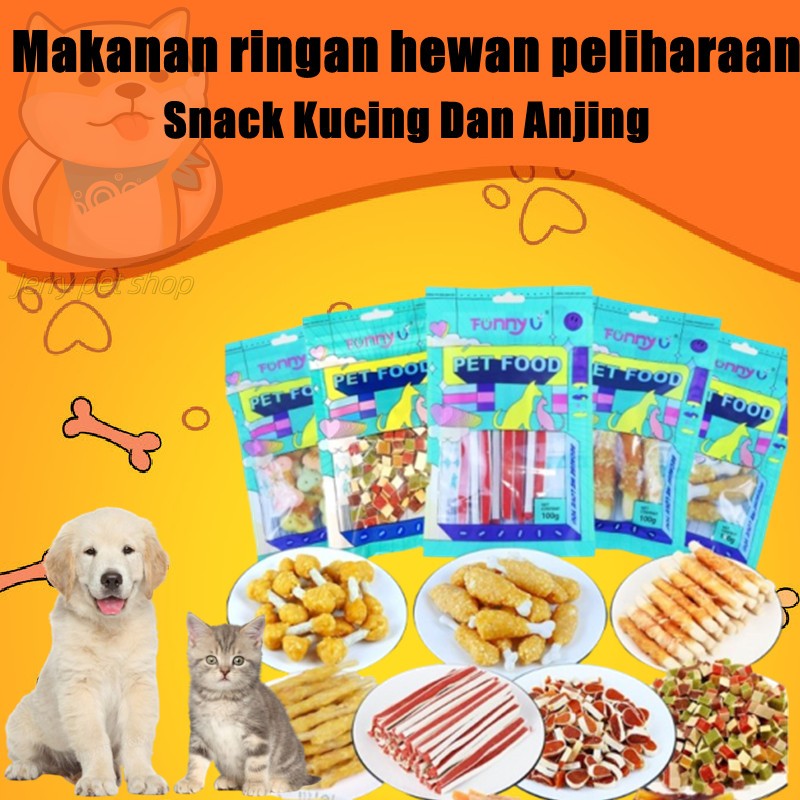 Jual Snack Anjing Treat Stick Cemilan Sehat Dari Daging Segar / Doggy ...