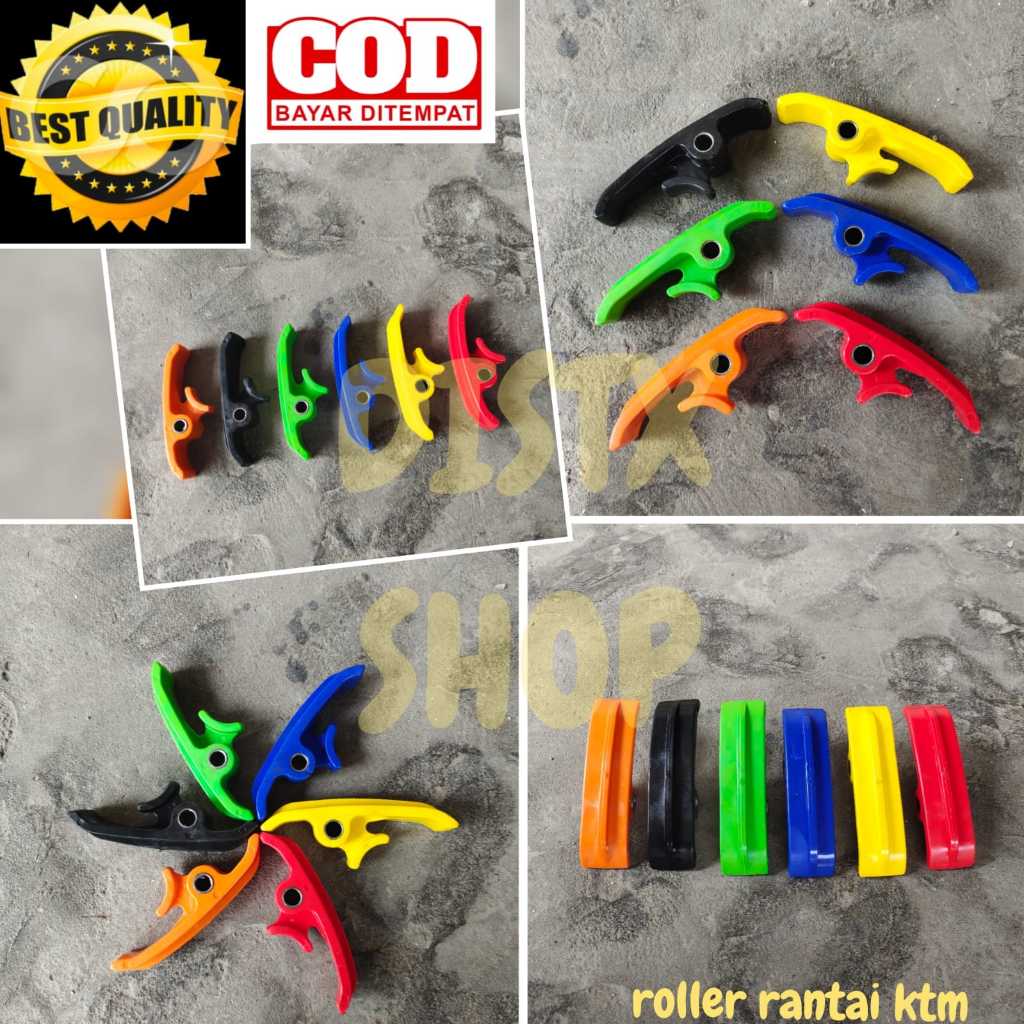 Jual ROLLER RANTAI KTM KLX DTRACKER TAHANAN CHAIN SLINDER TRAIL ...