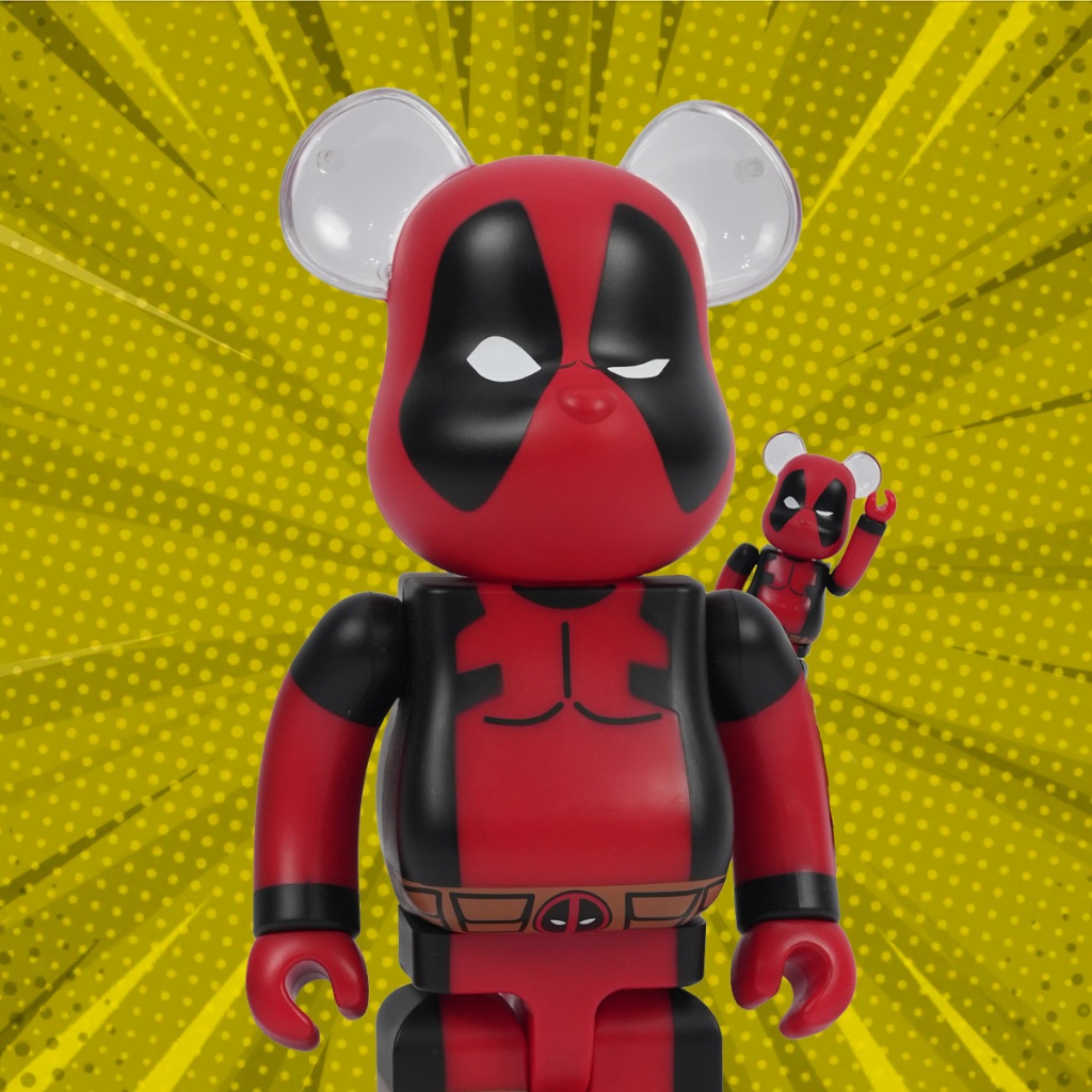 Jual Bearbrick Deadpool 400% & 100% Set | Shopee Indonesia