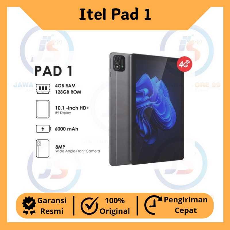 Jual iTel Pad One 4/128 GB RAM 4 ROM 128 GB Tablet Tab Pad 1 Android ...