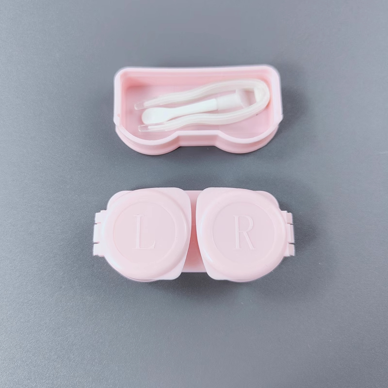 Jual Portable Cute Contact Lens Box Case For Eyes Care Kit Candy Solid ...