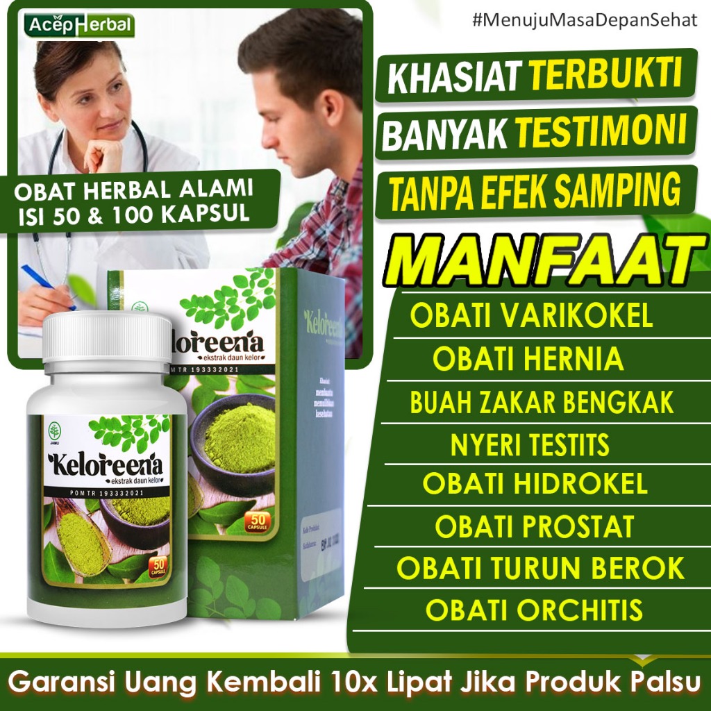 Jual Obat Buah Zakar Bengkak Varikokel Hidrokel Hernia Turun Berok Pria ...