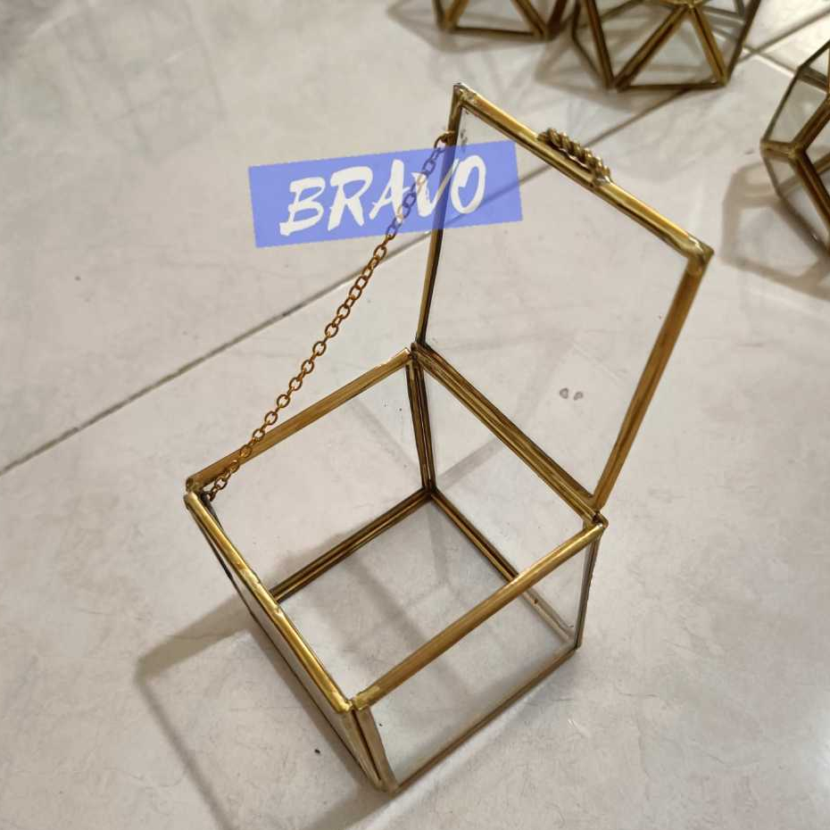 Jual Box Kaca Untuk Ringbox Kotak Cincin tempat cincin / hiasan mahar ...