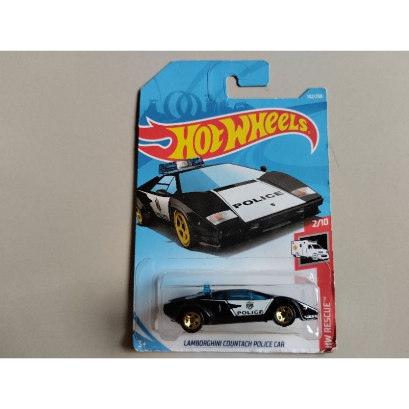 Jual hotwheels lamborghini countach police car | Shopee Indonesia