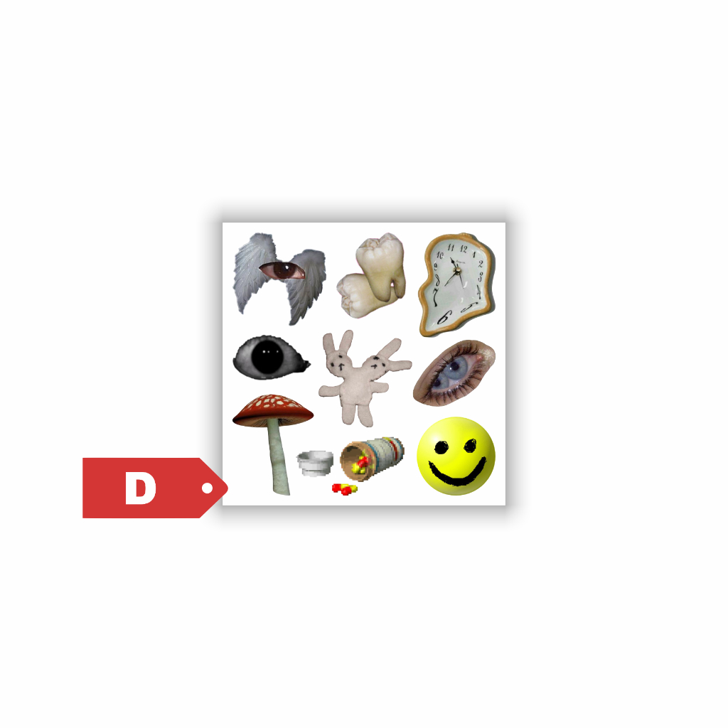 Jual mini sticker sheet aesthetic deco y2k kidcore cute thence ...