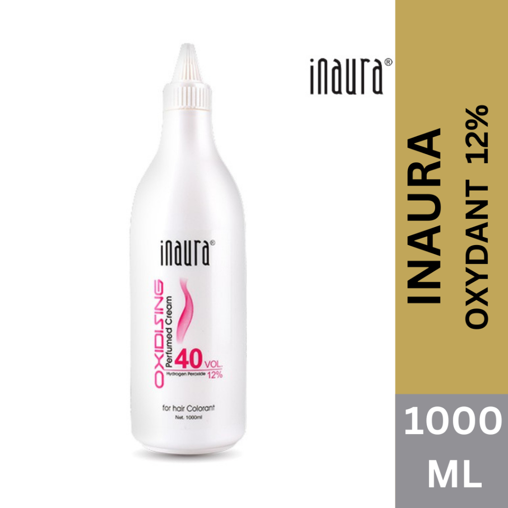 Jual INAURA Oxydant / Cream Developer 40Vol 12% 1 Liter | Shopee Indonesia