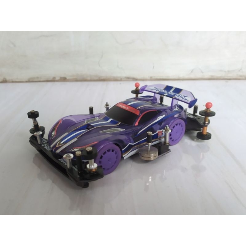 Jual TAMIYA MINI 4WD ABILISTA PURPLE CLEAR MA CHASSIS | Shopee Indonesia