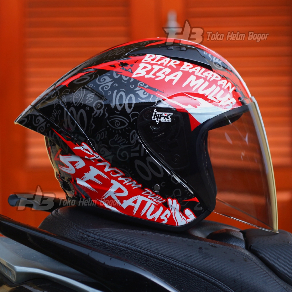 Jual NHK N1 Max custom Pecco Bagnaia Pinjam Dulu Seratus | Shopee Indonesia