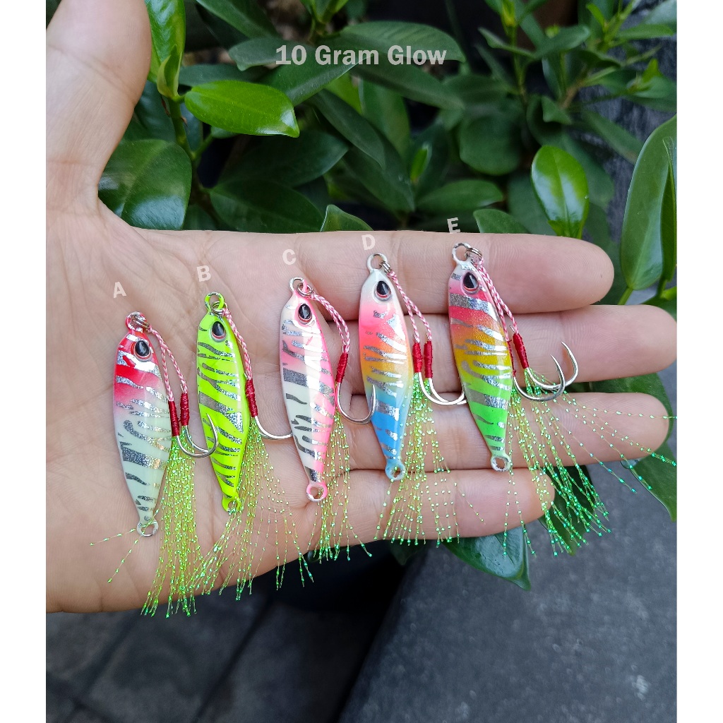 Jual Lure Micro Jig 10 gram Copy Tetra - Umpan Pancing Micro Jigging | Shopee Indonesia
