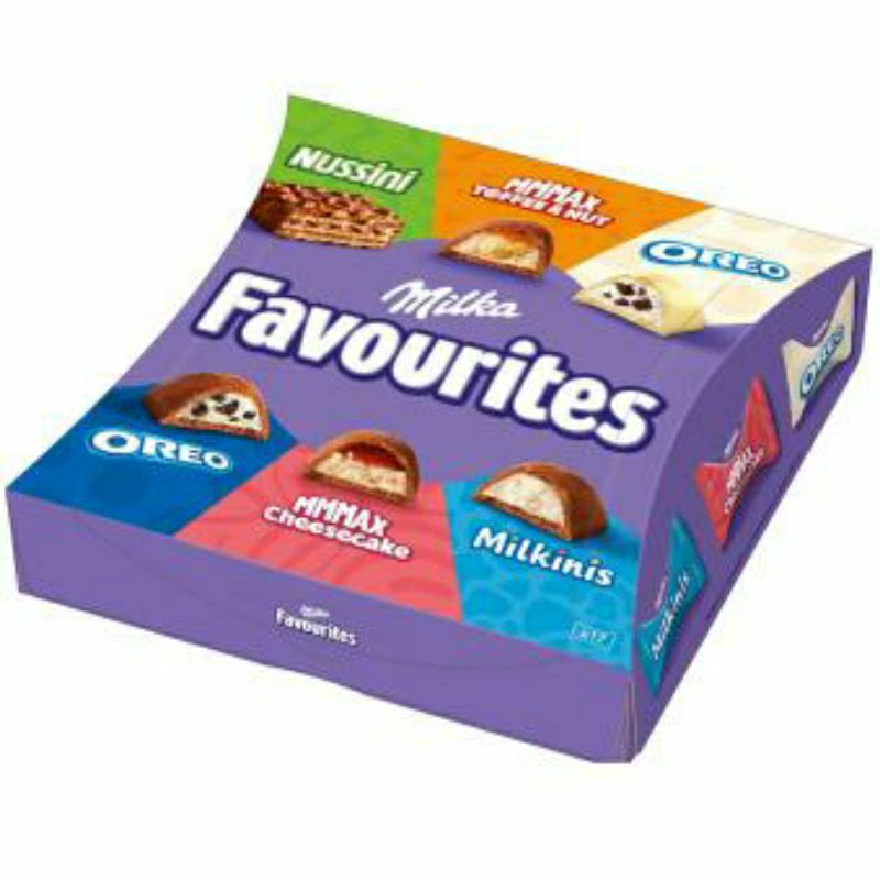 Jual Milka Coklat Favourites/Party Mix | Shopee Indonesia