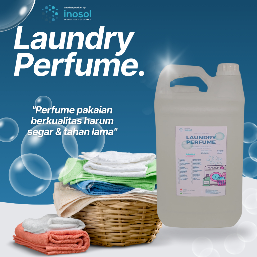 Jual INOSOL Parfum Laundry Grade A 5 Liter free packing bubble wrap ...