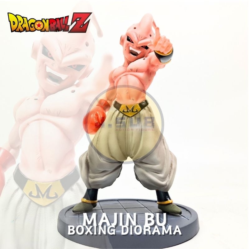 Jual Action Figure Majin Buu Statue Dragonball DBZ Boxing Diorama ...