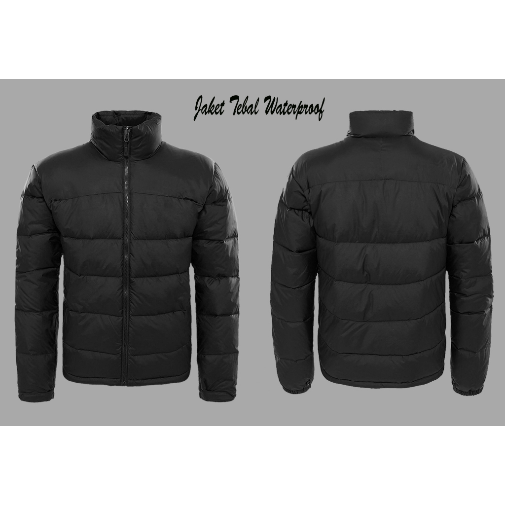 Jual Jaket Winter Pria/Jaket Tebal Model Polos Terbaru/Jaket Kembung ...
