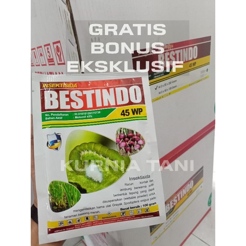 Jual Insektisida Bestindo 45 WP Isi 100 GR - Original 100% | Shopee ...