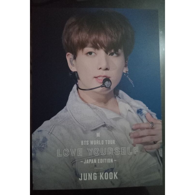 Jual BTS - Jungkook postcard (lys japan) | Shopee Indonesia
