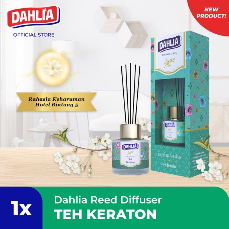 Jual Dahlia Reed Diffuser Pengharum Ruangan Heritage Series ( Dahlia ...