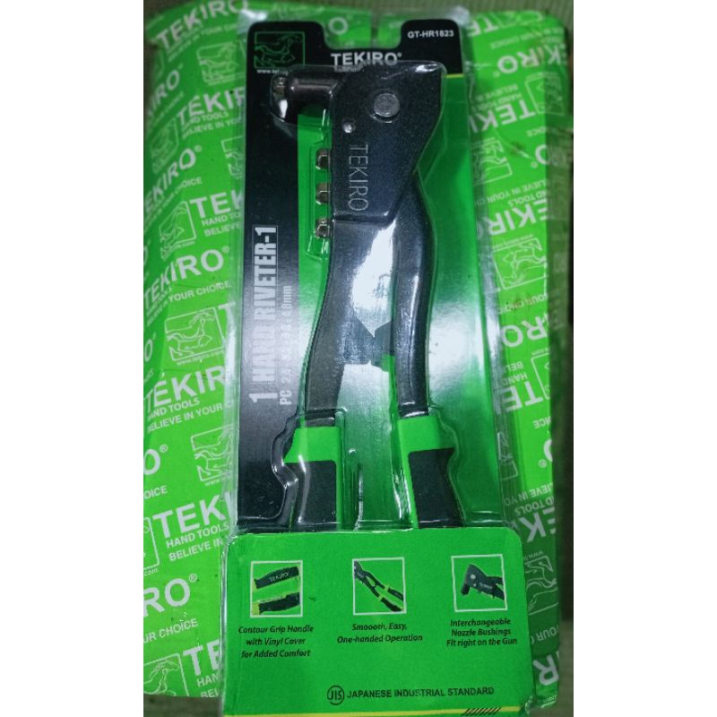 Jual TEKIRO TANG RIVET HITAM Hand Riveter Tekiro Hand rivet Tang ripet ...