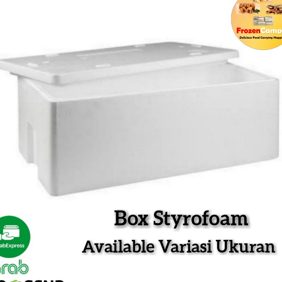 Jual Belanja Pintar Hemat Besar Box Styrofoam Kotak Sterofoam Variasi ...