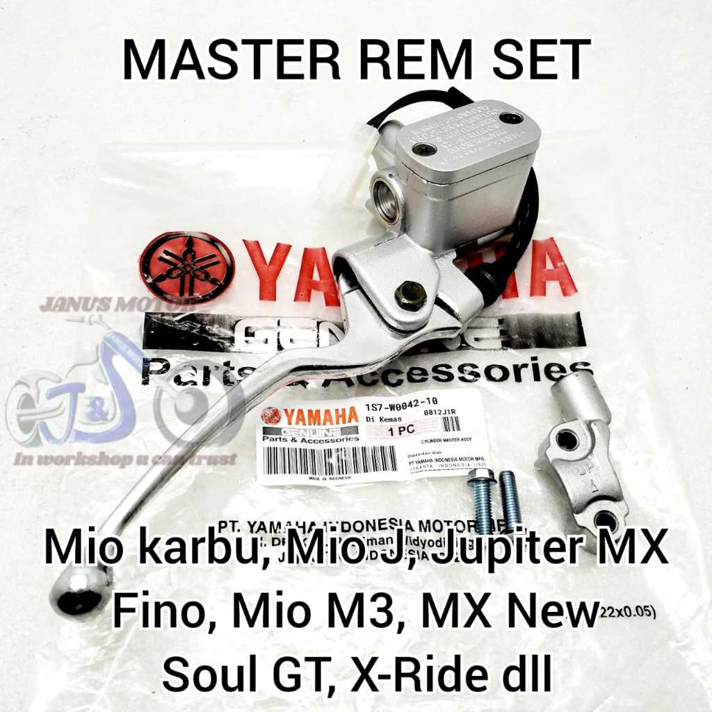 Jual Master rem assy set Yamaha Mio J Smile Sporty MX Old New Kualitas ...