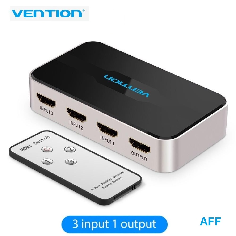 Jual Vention hdmi Switch 3 port / Switcher 3 Input 1 Output | Shopee ...