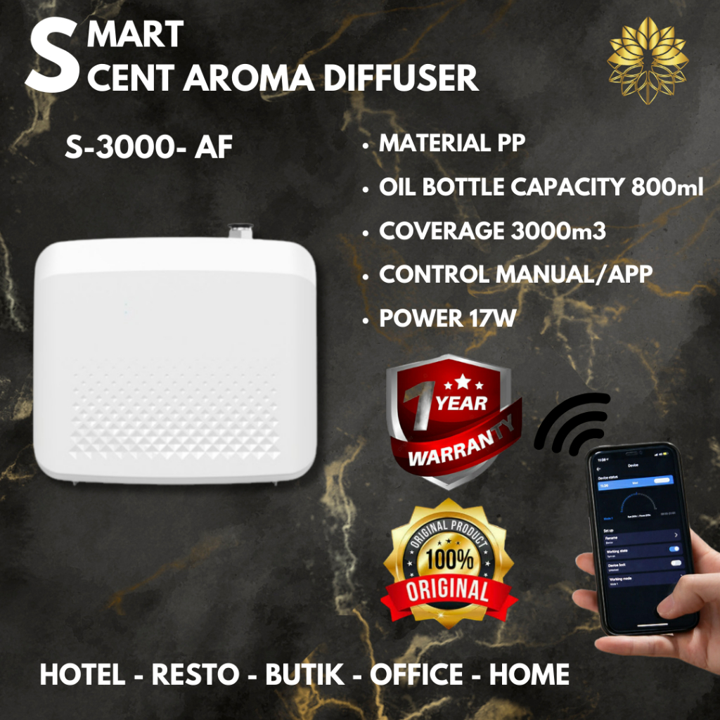 Jual Scenting mesin Smart Diffuser Pengharum ruangan Ambune | Shopee ...