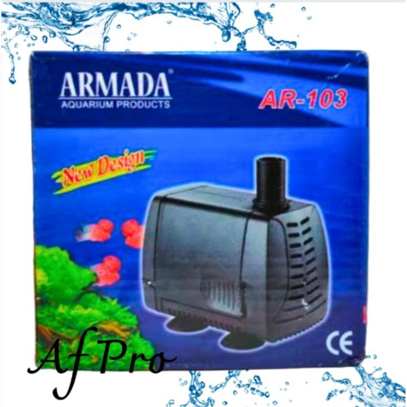 Jual Pompa Aquarium kolam ARMADA AR 103 Submersible PUMP | Shopee Indonesia