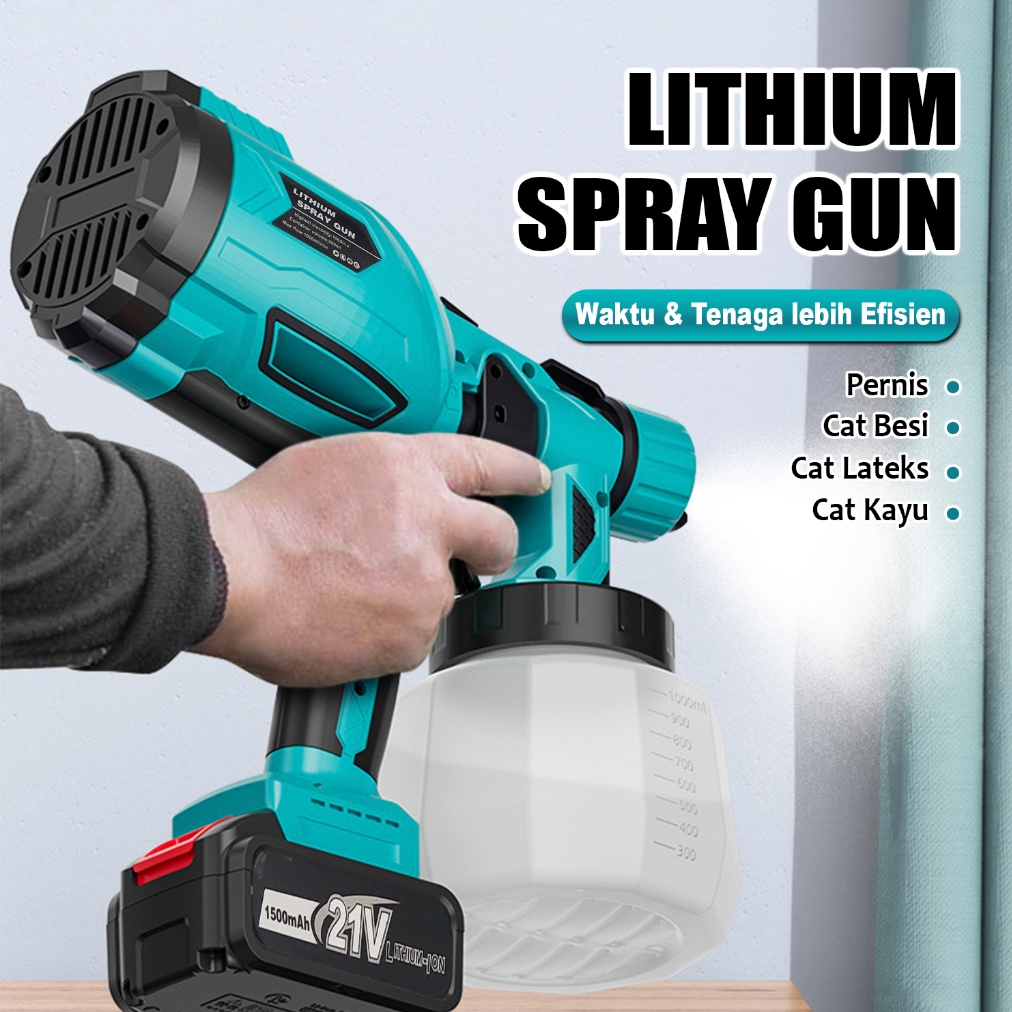 Jual Spray Gun Elektrik Cat Minyak Air Multipro - Mesin Semprot ...