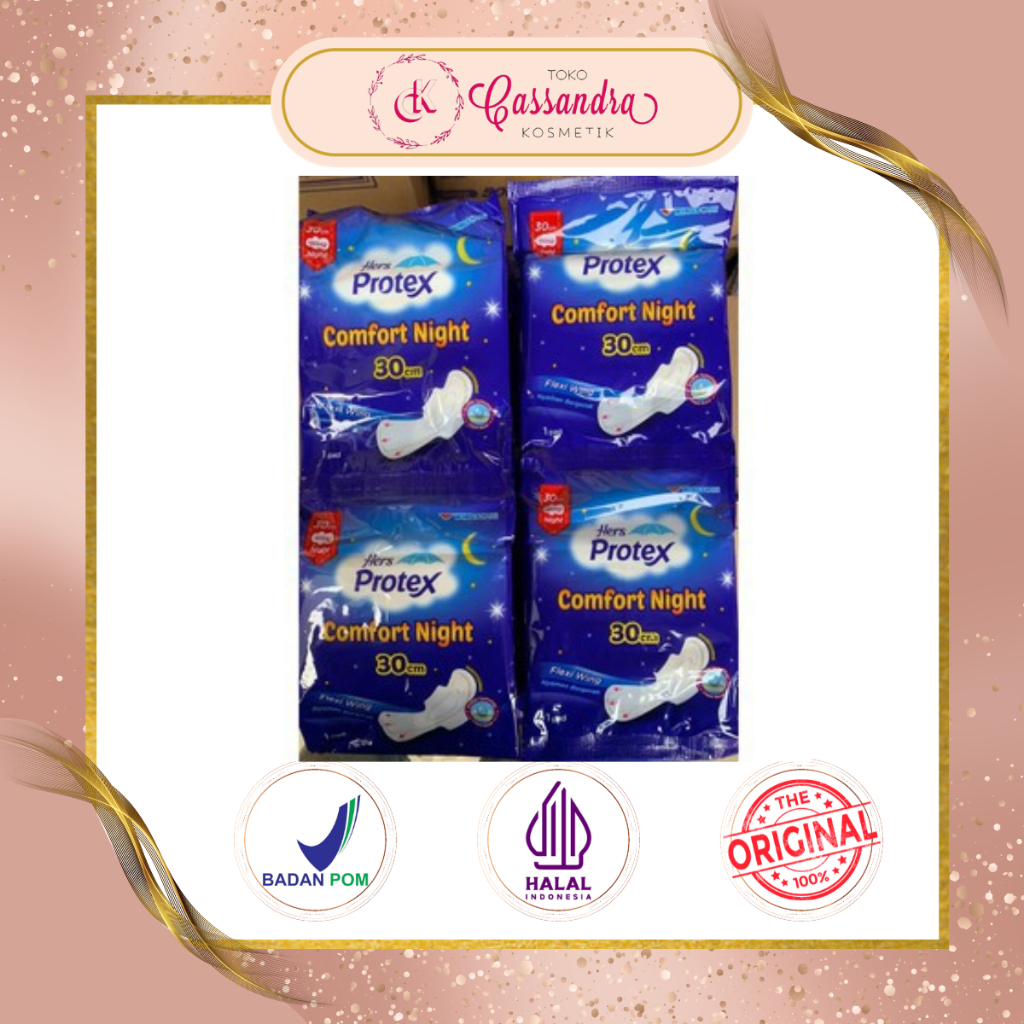 Jual HER PROTEX COMFORT NIGHT 35CM (SACHET) | Shopee Indonesia