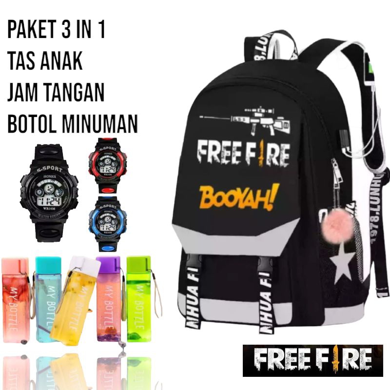 Jual BANYAK BONUS NYA Tas Ransel Sekolah Anak laki laki TK SD Karakter ...